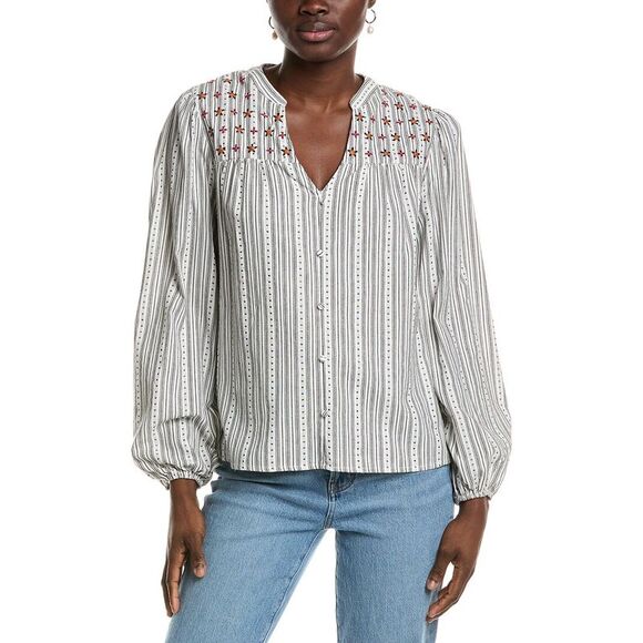 ANNA KAY | Tops | Anna Kay Womens Kema Blouse Blue | Poshmark